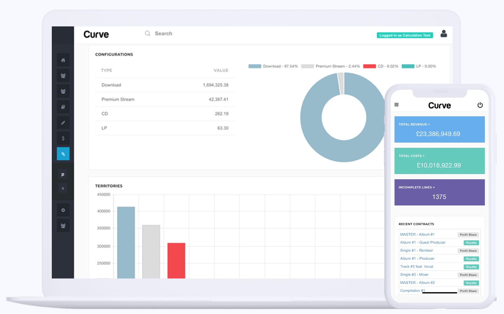 Music Royalty Software Curve Royalty Systems